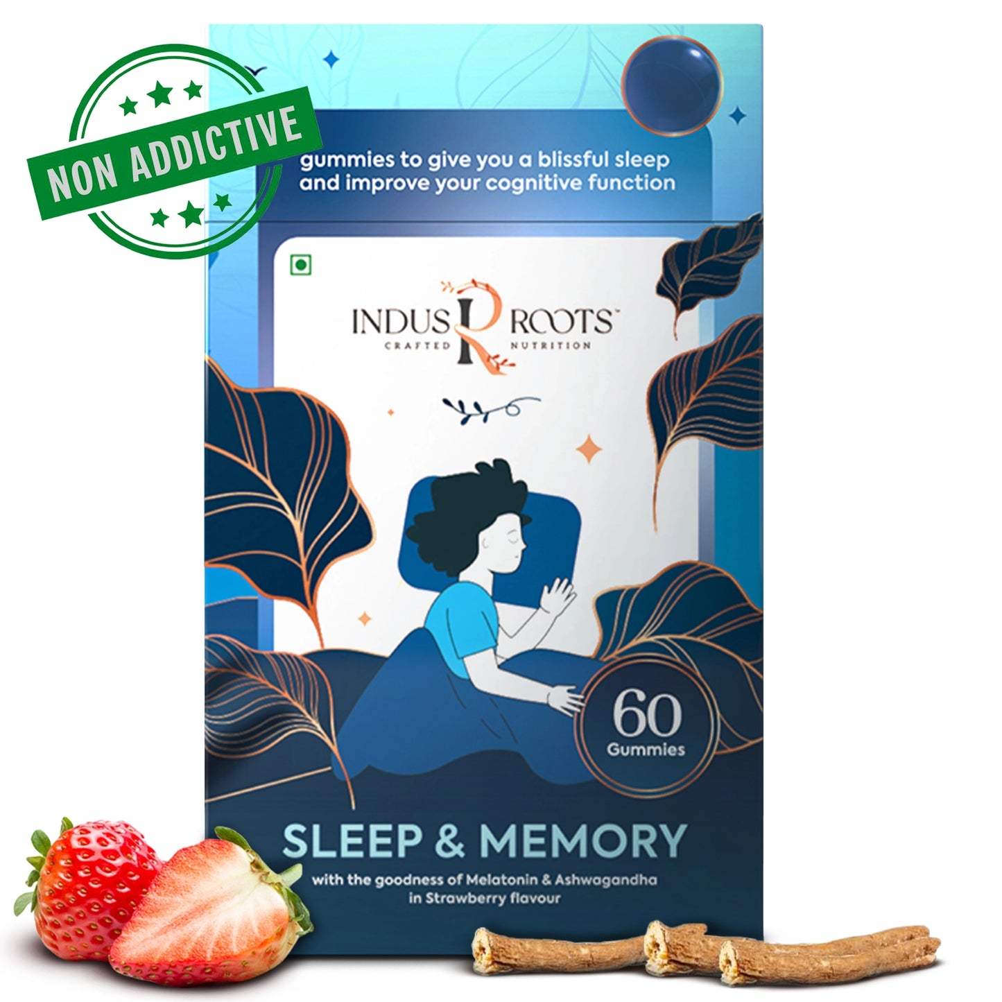 Sleep Gummies - Ashwagandha Melatonin Gummies for Restful Sleep – Indus Roots