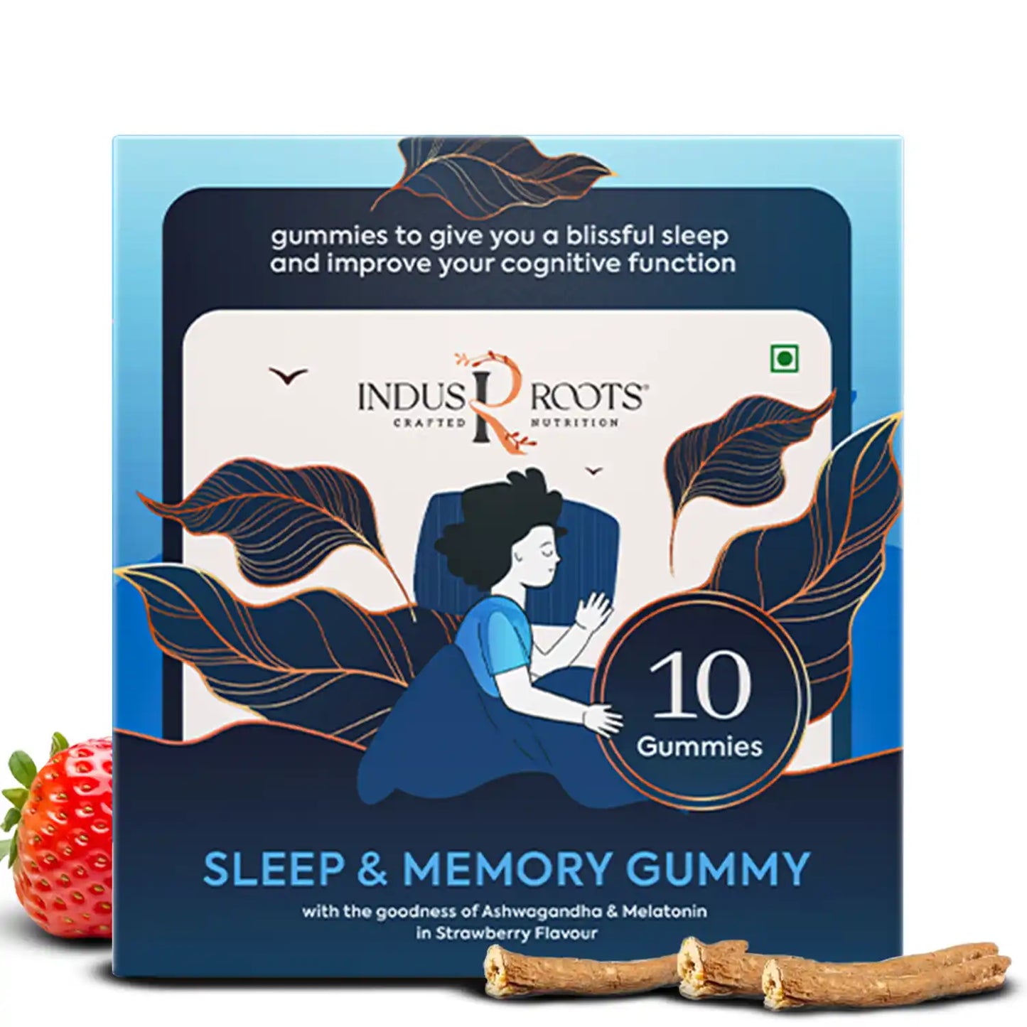 Sleep Gummies - Ashwagandha Melatonin Gummies for Restful Sleep – Indus Roots